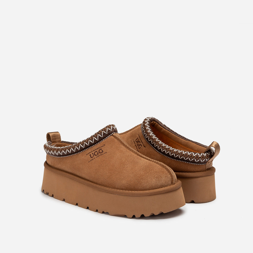 Ugg Sydney Spring Platform Slipper (Water Resistant) (Detachable Wool